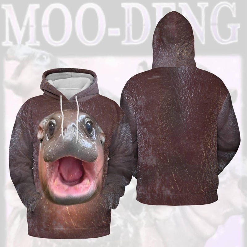 Moo Deng Costume Adult - Etsy