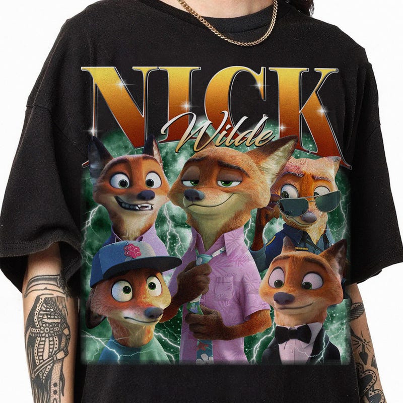 Nick Wilde Shirt for Men - Etsy