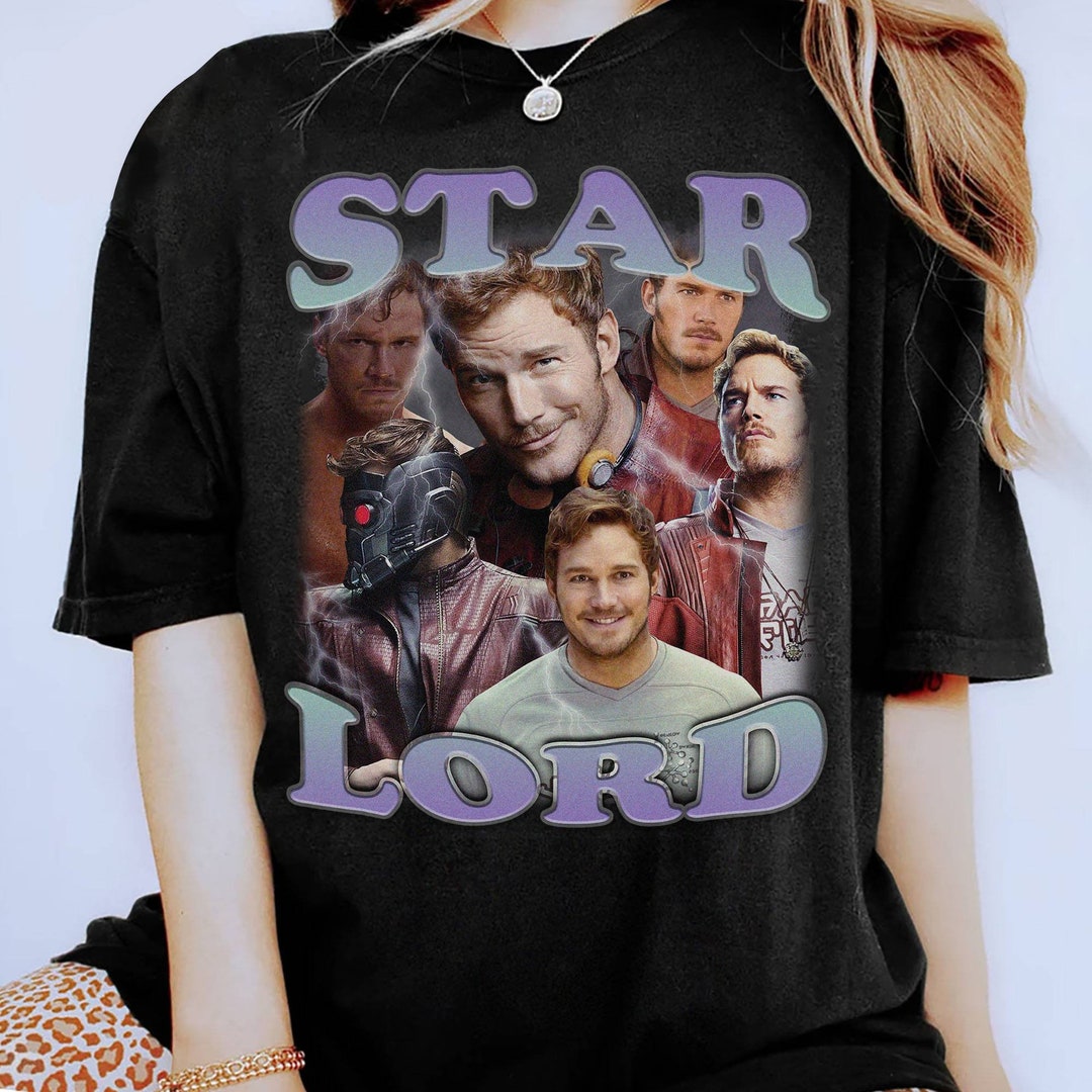 Vintage Star Lord Shirt Star Lord Homage Shirt Vintage Peter Quill ...