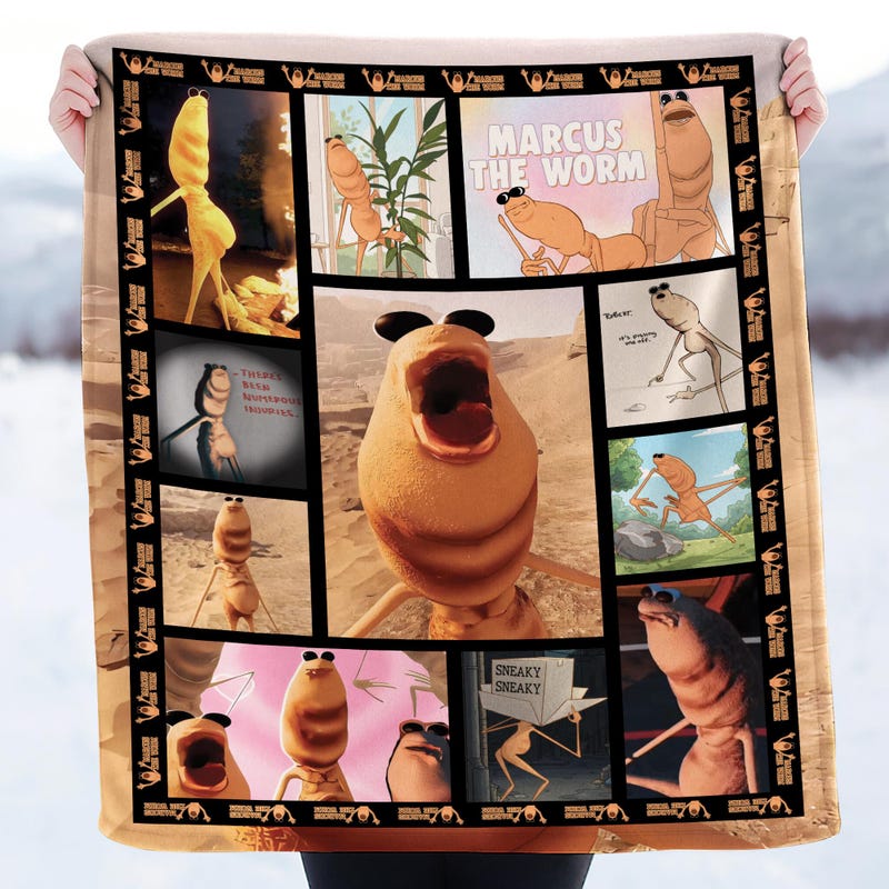 Marcus the Worm Vr Merch - Etsy