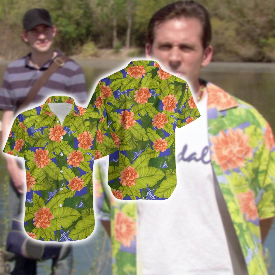 Michael Scott Shirt Michael Scott the Office Hawaiian Shirt the Office ...