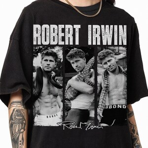 Robert Irwin Zookeeper Retro 90s Shirt, Vintage Robert Irwin Fan Gift ...