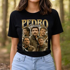 Vintage Pedro Pascal Shirt Pedro Pascal Homage Shirt Pedro Pascal ...