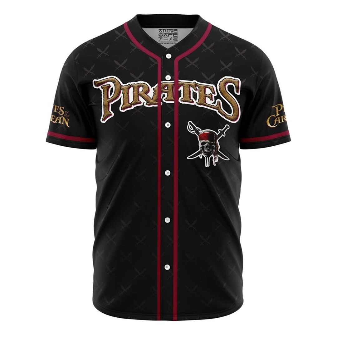 Sparrow Pirates of the Caribbean Shirt Captain Jack Sparrow Baseball ...