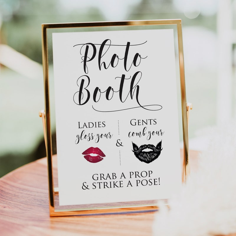 Photobooth Sign - Etsy
