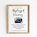 Unplugged Ceremony Sign Instant Download No Cameras Wedding - Etsy