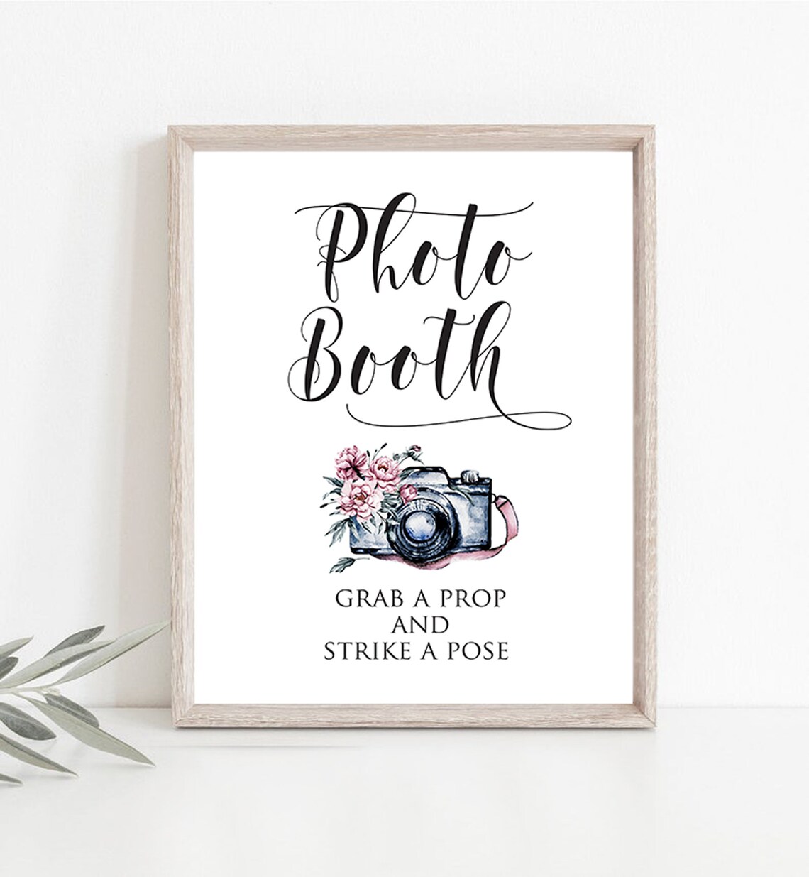 Photo Booth Sign Photo Booth Sign Printable Photobooth Sign - Etsy
