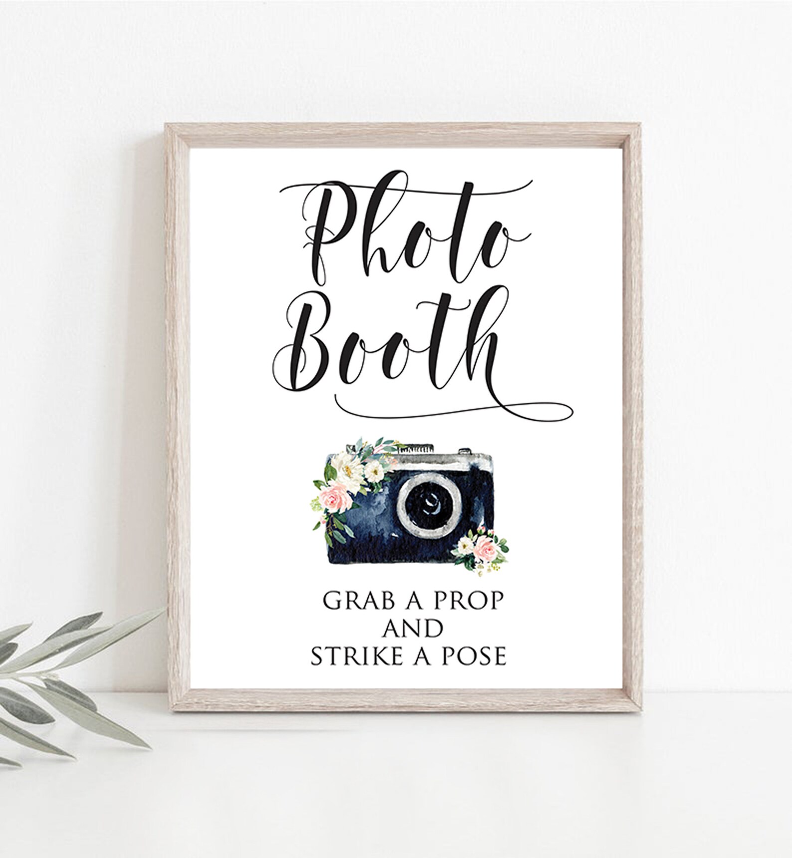 Photo Booth Sign Photo Booth Sign Printable Photobooth Sign - Etsy