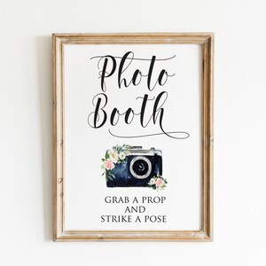 Photo Booth Sign Printable Free