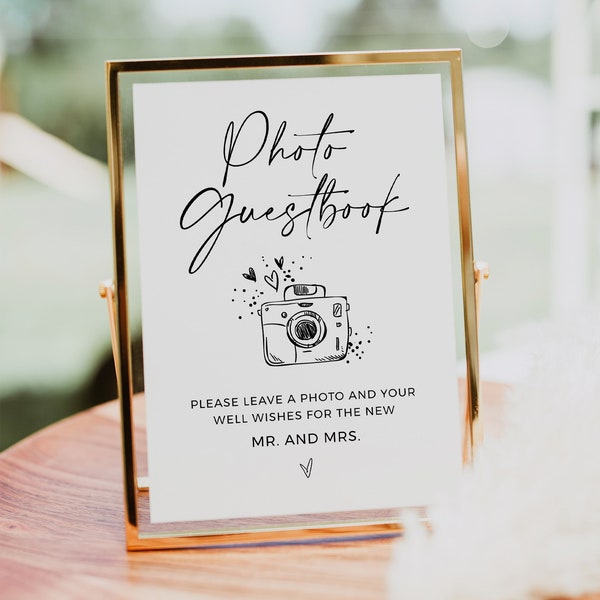 Guest Table Sign - Etsy