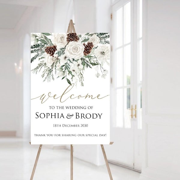 Winter Wedding Decor - Etsy