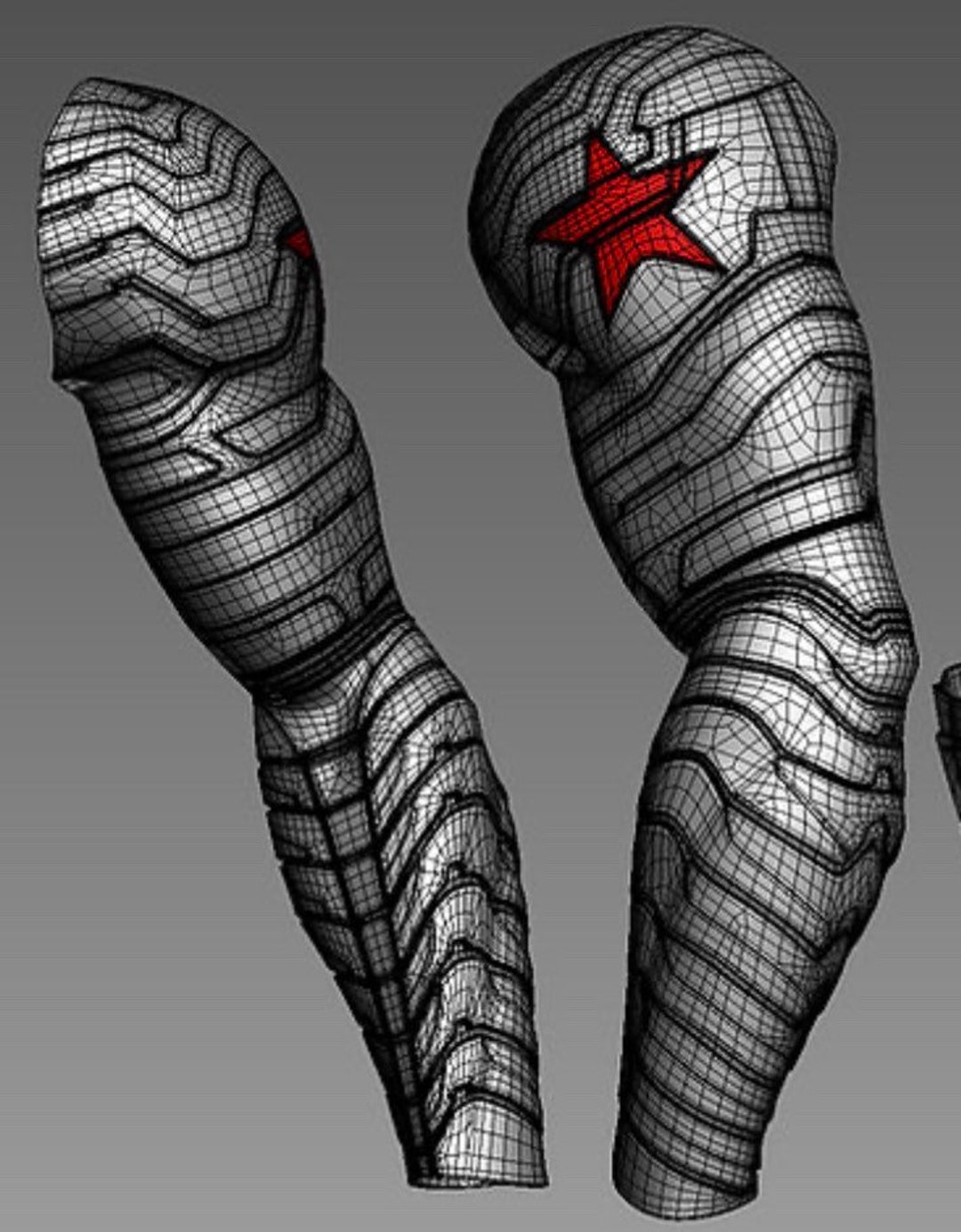 Winter Soldier Arm Pepakura