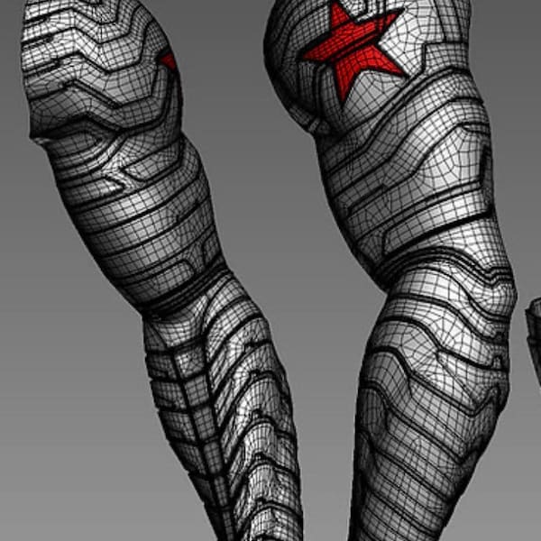 Winter Soldier Arm - Etsy