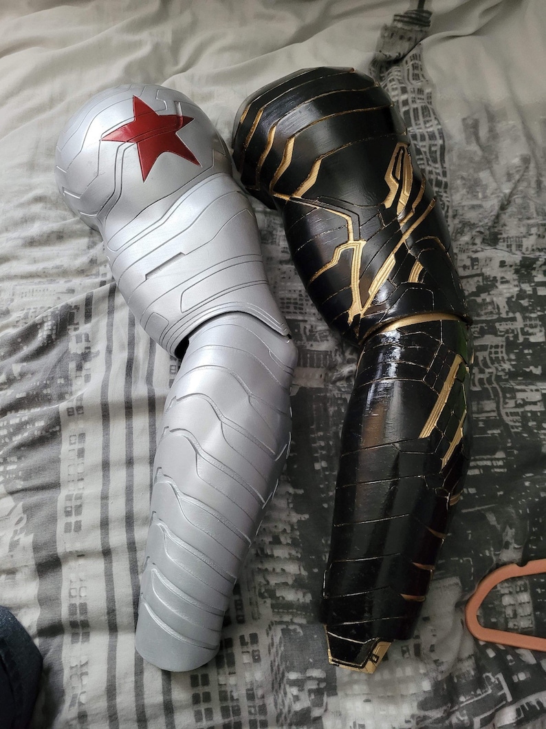 DIY Winter Soldier Arm or White Wolf Arm | Etsy