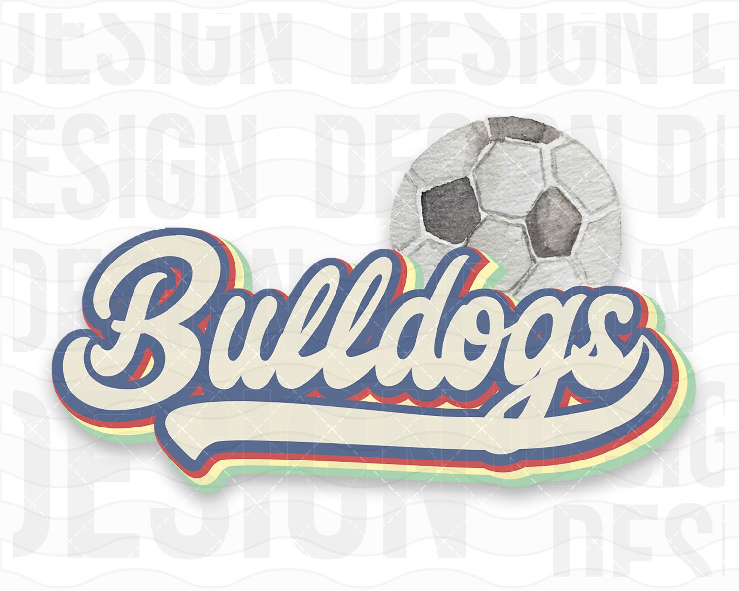 Bulldogs Sublimation Designs Graphic - Etsy