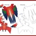 PSITTACIDAE 3D Papercraft / 3d Origami / Papercraft Animals / Parrot 3d ...
