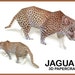 JAGUAR 3D Papercraft / Jaguar 3d Origami / Make Your Own Trophy / DIY ...