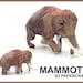 MAMMOTH 3D Papercraft / Digital File for Papercraft / Printable PDF ...