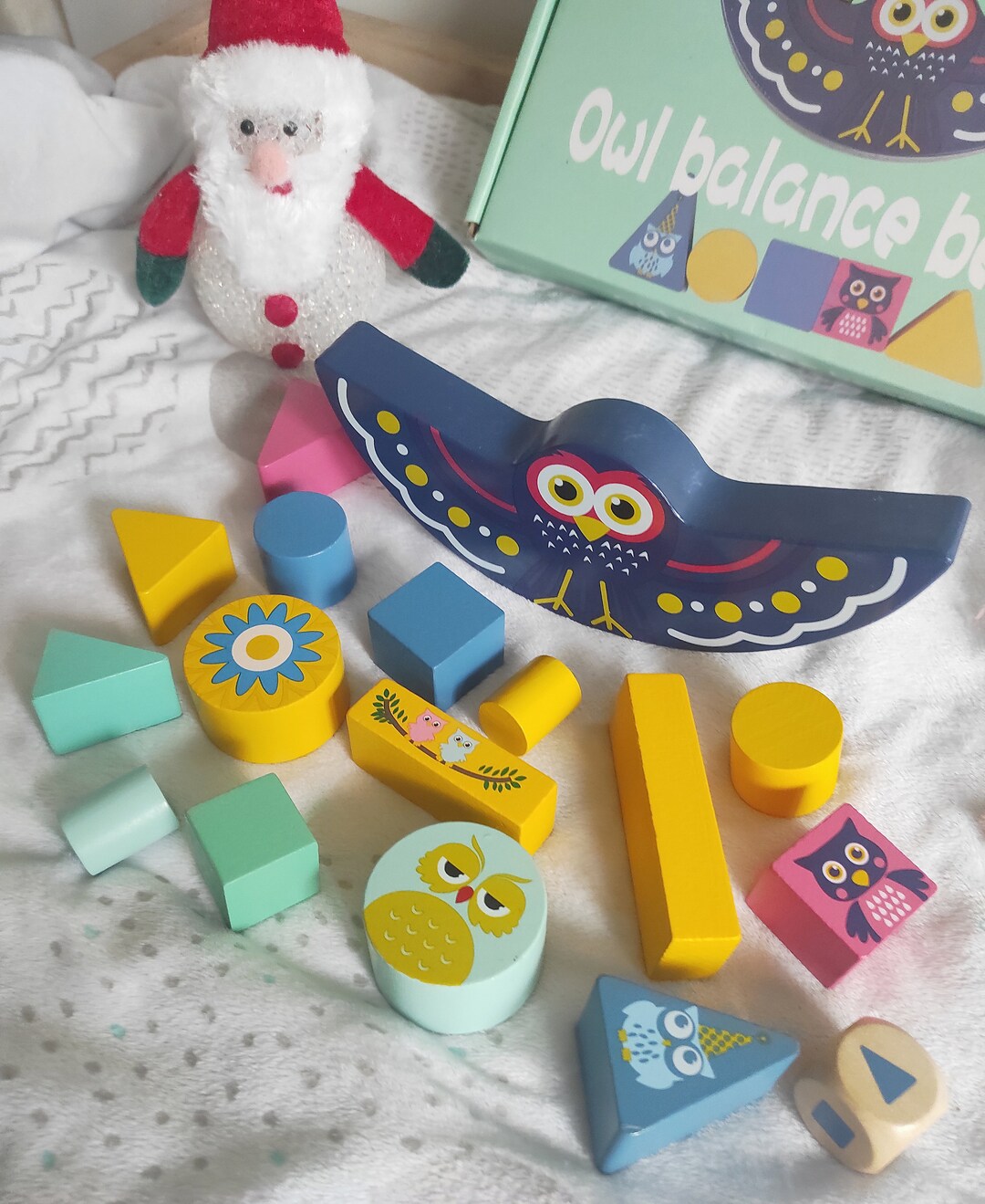 Owl Balance Game Wooden Toy Fine Motor Skills Concentration Kids ...