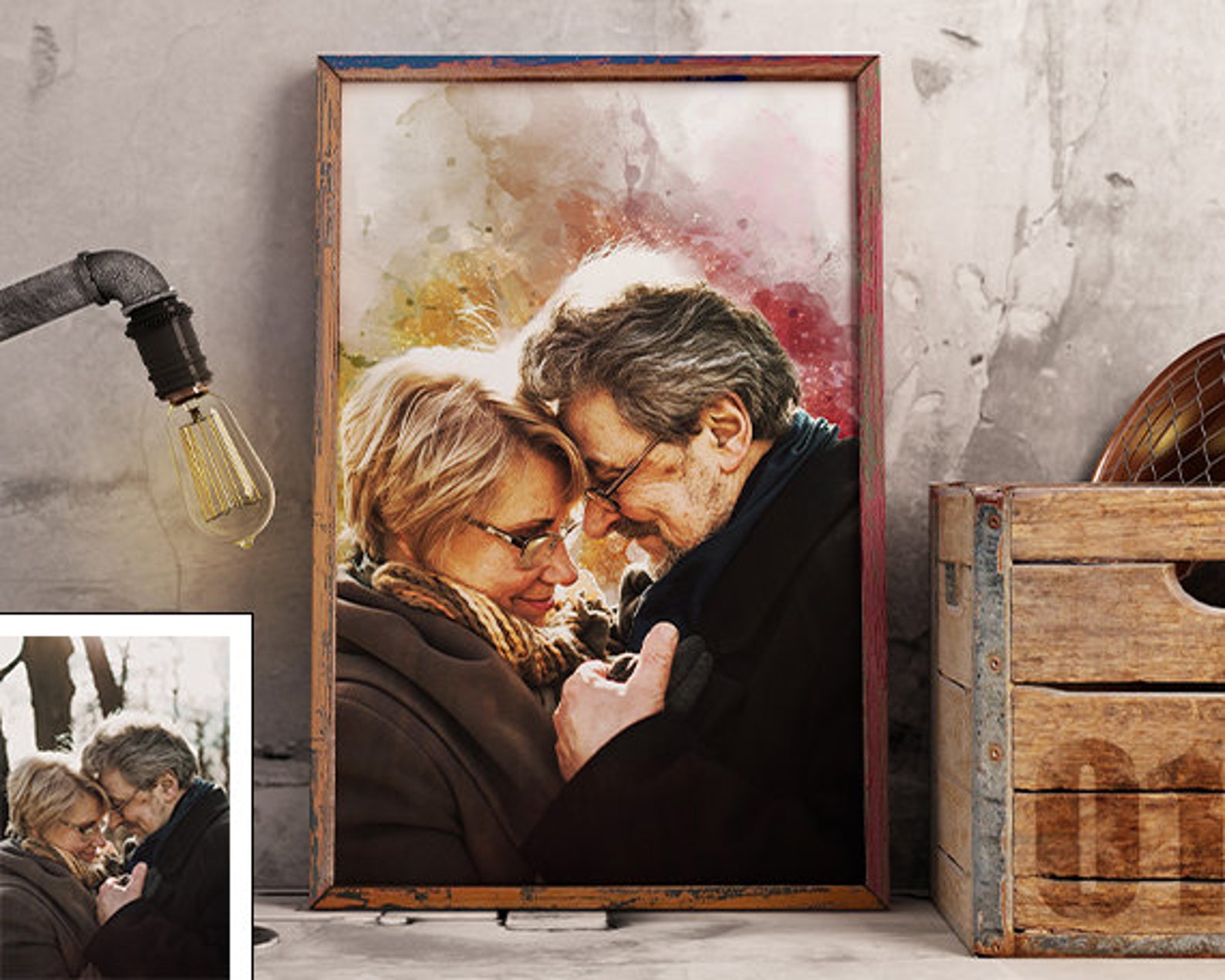 Personalised Art For Couples/ Husband/ Wife/ Partner Perfect | Etsy