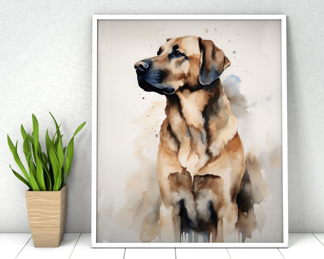 Celebrate Your Dog With Custom Art-custom Dog Photo Print,beautiful ...