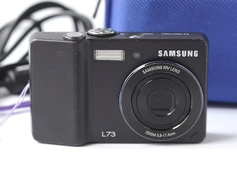 Vintage Digital Compact Point and Shoot Camera Samsung L110 With 8.3 ...