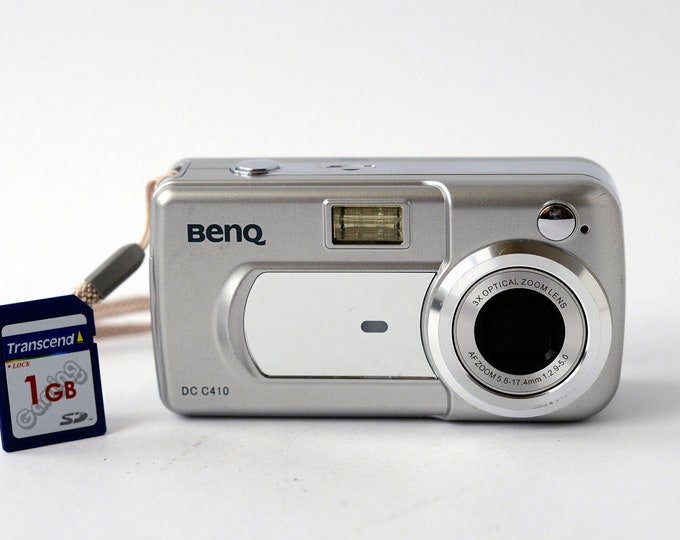 Vintage Digital Compact Camera Benq DC C410 With 8.0 Megapixels - Etsy
