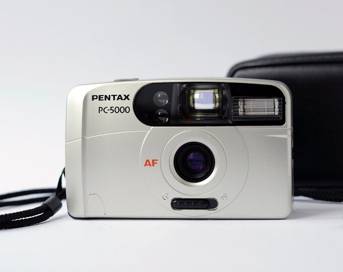 Vintage 35mm Film Camera Pentax PC-5000, Compact Point and Shoot Film ...