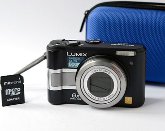 Vintage Digital Compact Camera Panasonic Lumix DMC-LZ7 With 7.2 Mega ...
