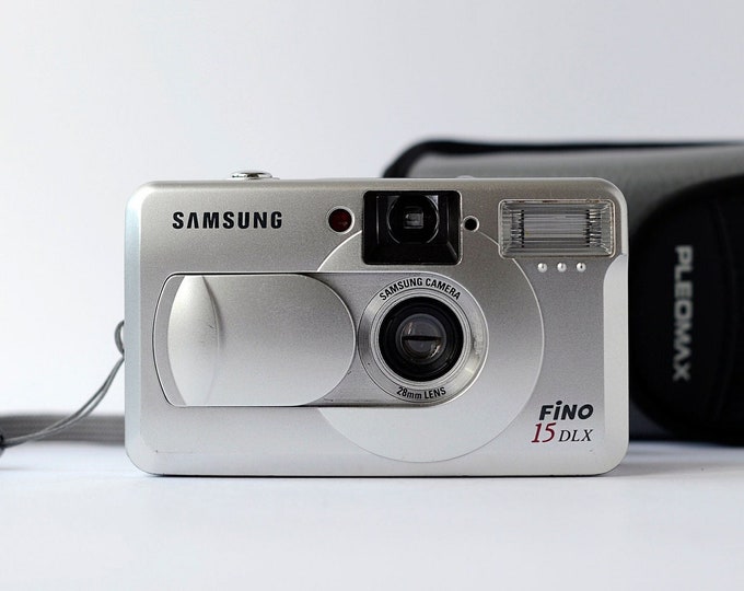 Vintage 35mm Film Compact Point and Shoot Camera Samsung Fino 15 DLX - Etsy