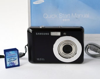 Vintage Digital Compact Camera Canon Powershot A590 Zoom With 8.0 Mega ...