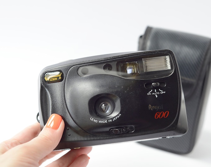 Vintage 35mm Film Compact Point and Shoot Camera Wizen Royal 600 - Etsy