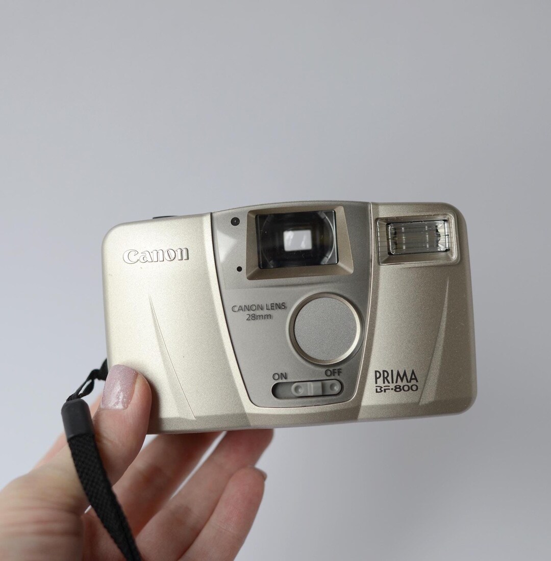 Canon Prima BF 800 Camera 35mm Film Compact Point and Shoot Vintage ...