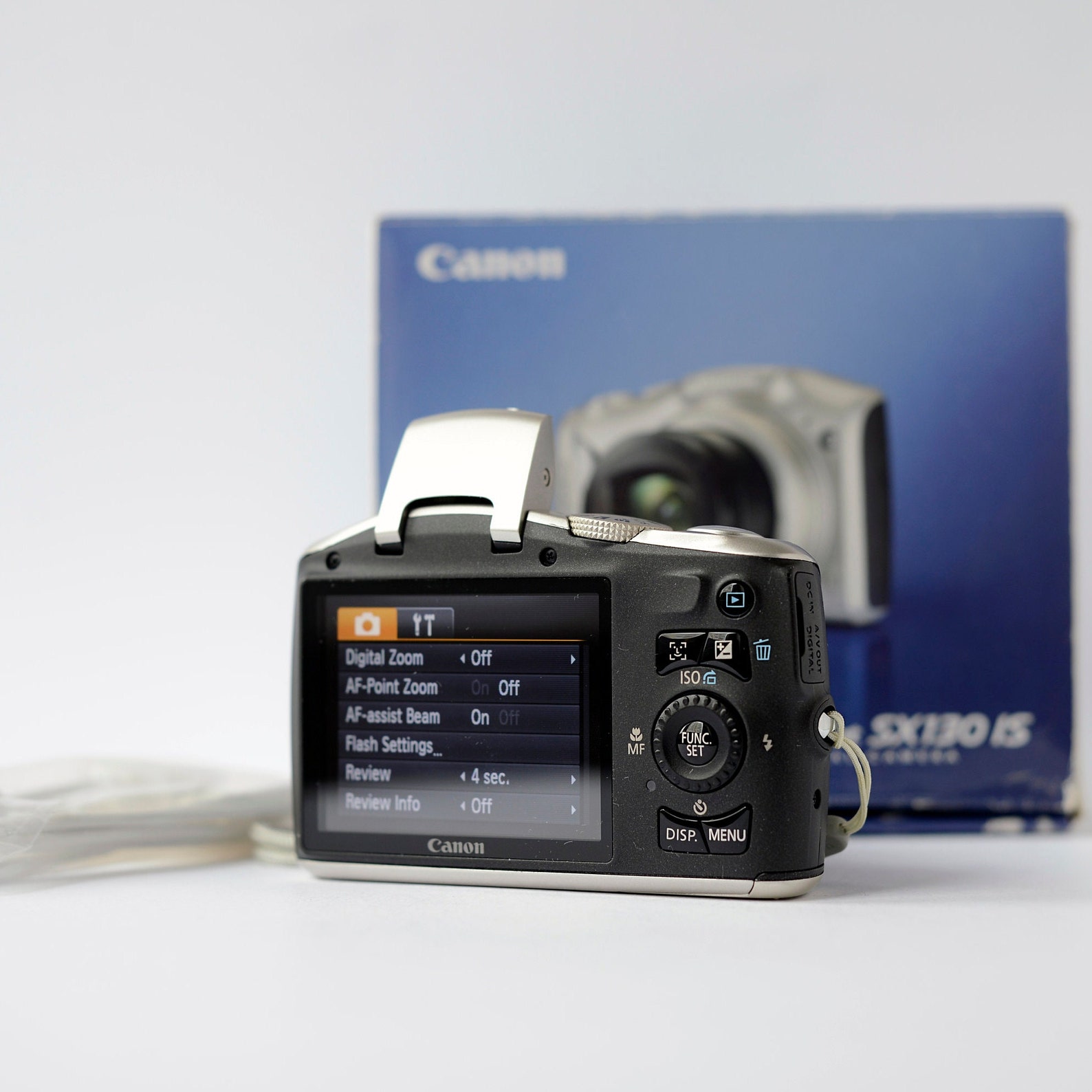 Vintage Digital Compact Point and Shoot Camera Canon Powershot SX130 ...