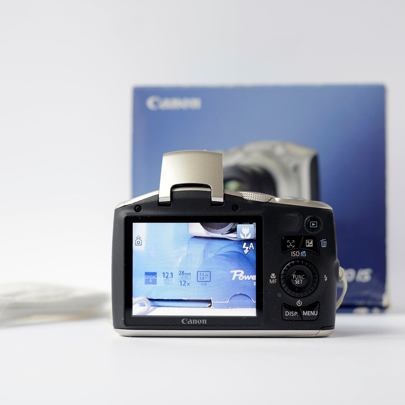 Vintage Digital Compact Point and Shoot Camera Canon Powershot SX130 ...