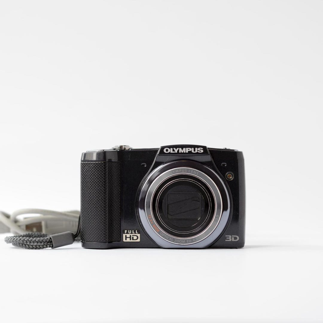 Vintage Digital Compact Camera Olympus SZ-20 Zoom With 16 Mega Pixels ...