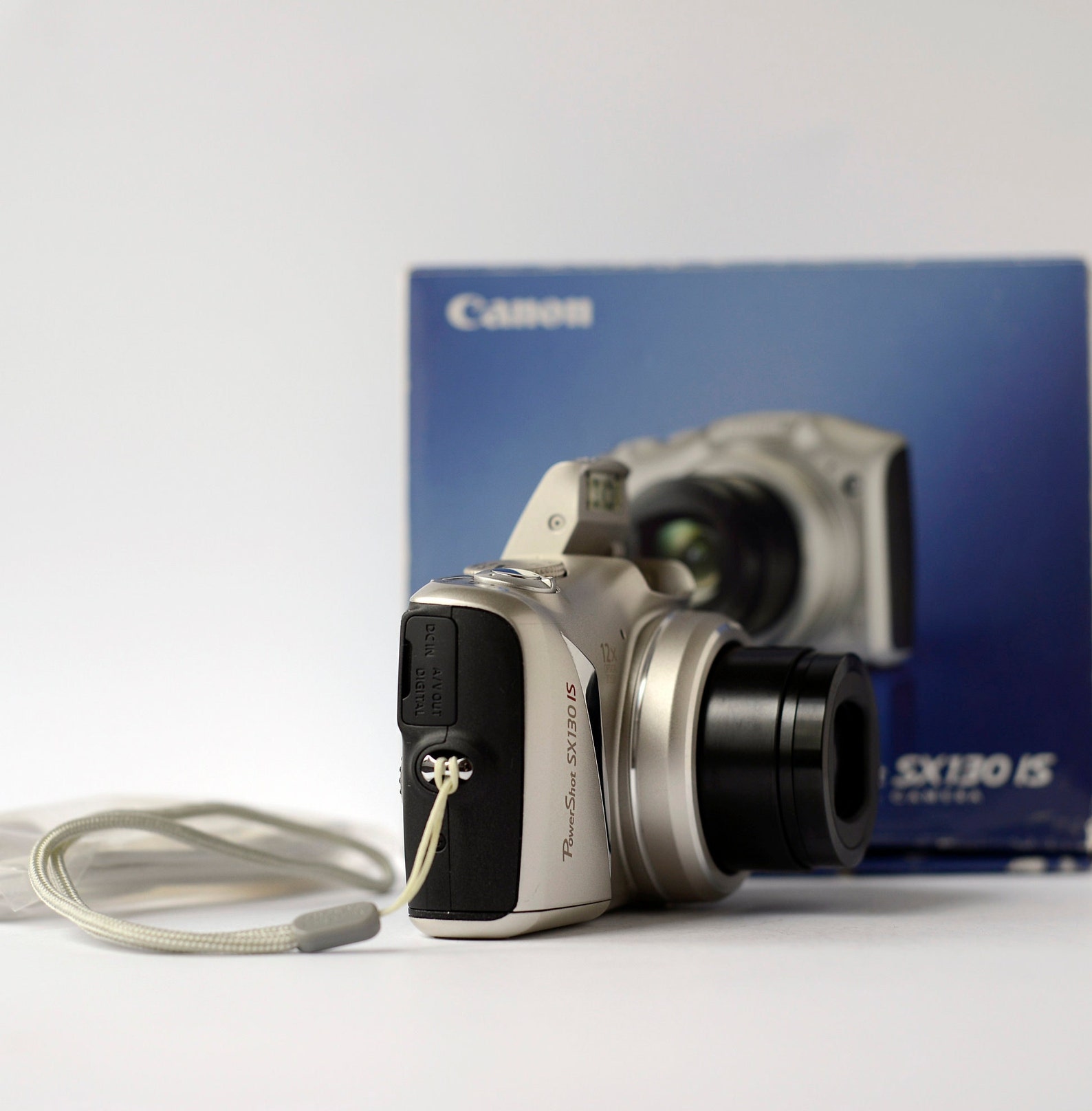 Vintage Digital Compact Point and Shoot Camera Canon Powershot SX130 ...