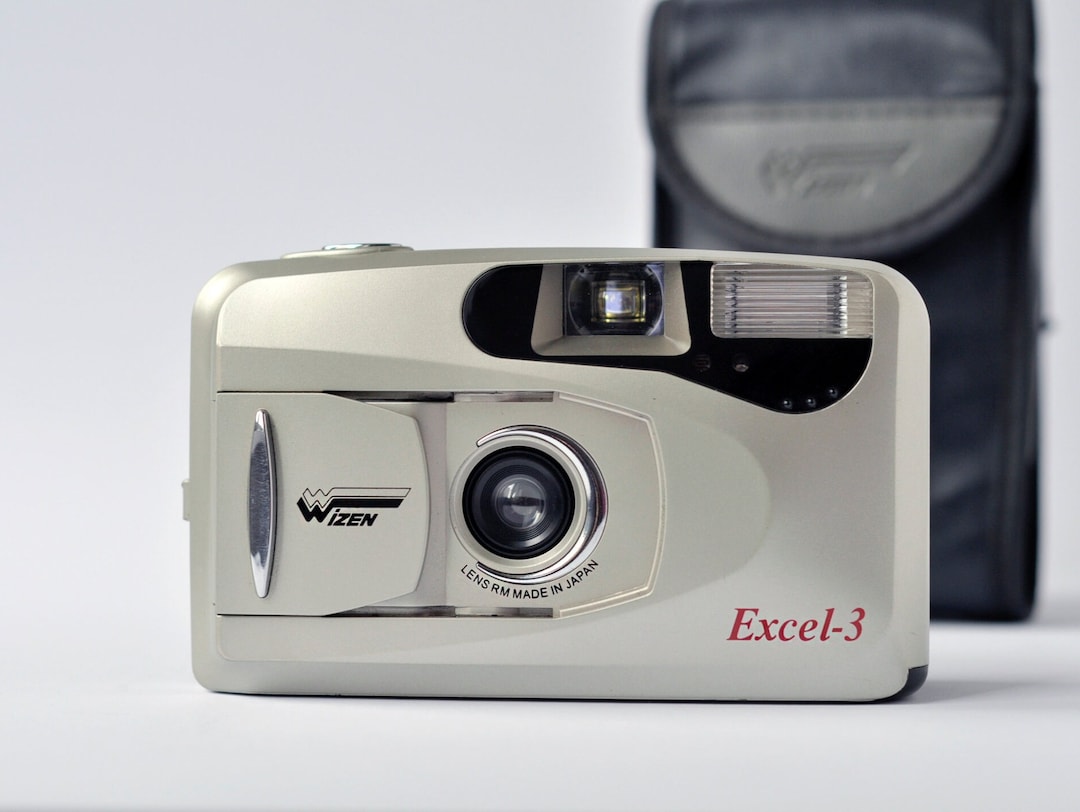 Vintage 35mm Film Compact Point and Shoot Camera Wizen Excel-3 - Etsy