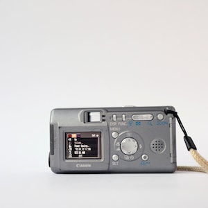 Vintage Digital Compact Camera Canon Powershot A310 With 3.2 Mega ...