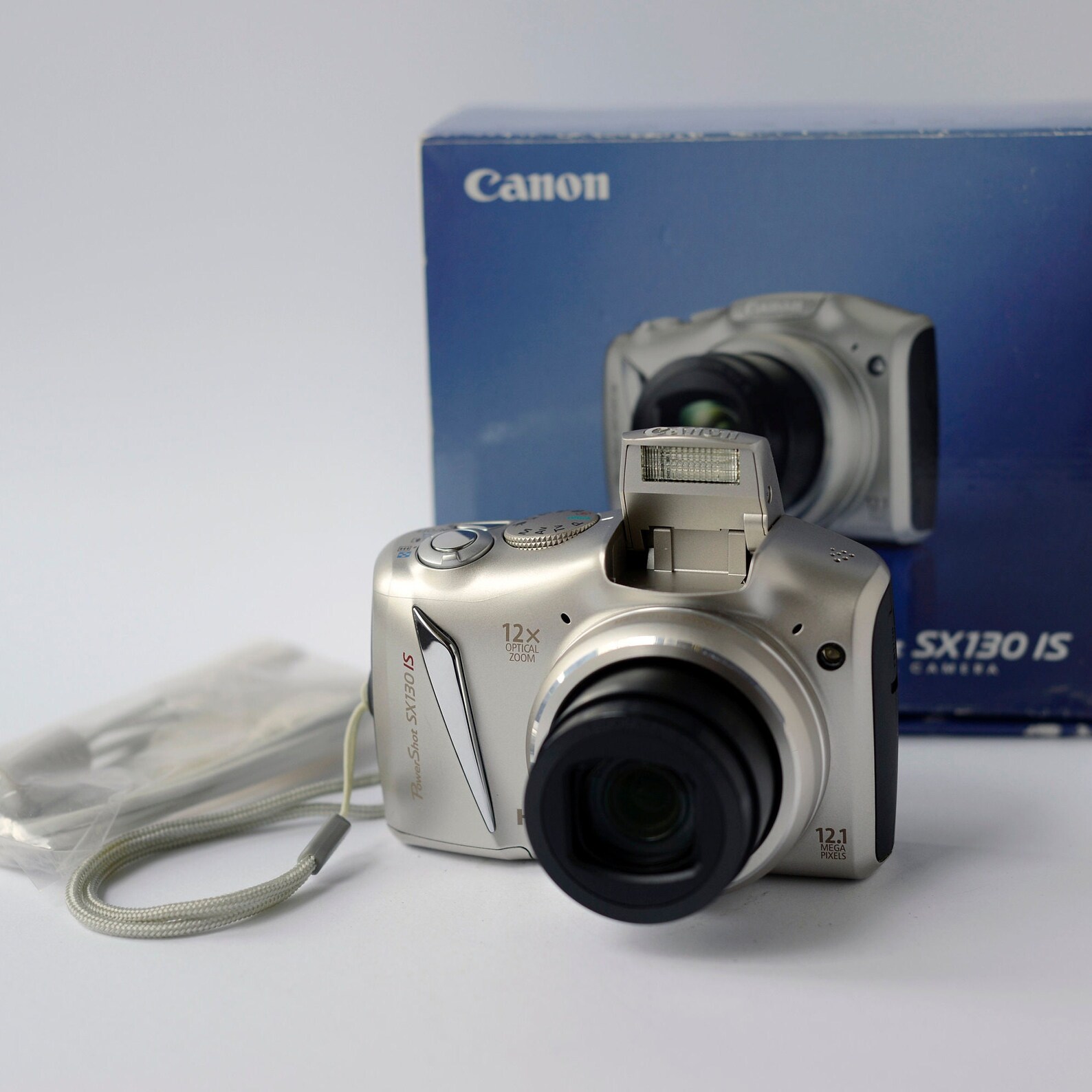 Vintage Digital Compact Point and Shoot Camera Canon Powershot SX130 ...