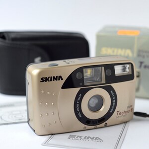 Vintage 35mm Film Compact Point and Shoot Camera Skina Techno 6 Macro ...