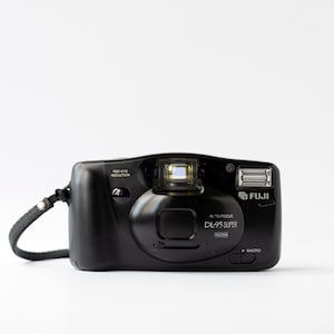 Vintage 35mm Film Compact Point and Shoot Camera Fuji DL-95 Super Date ...