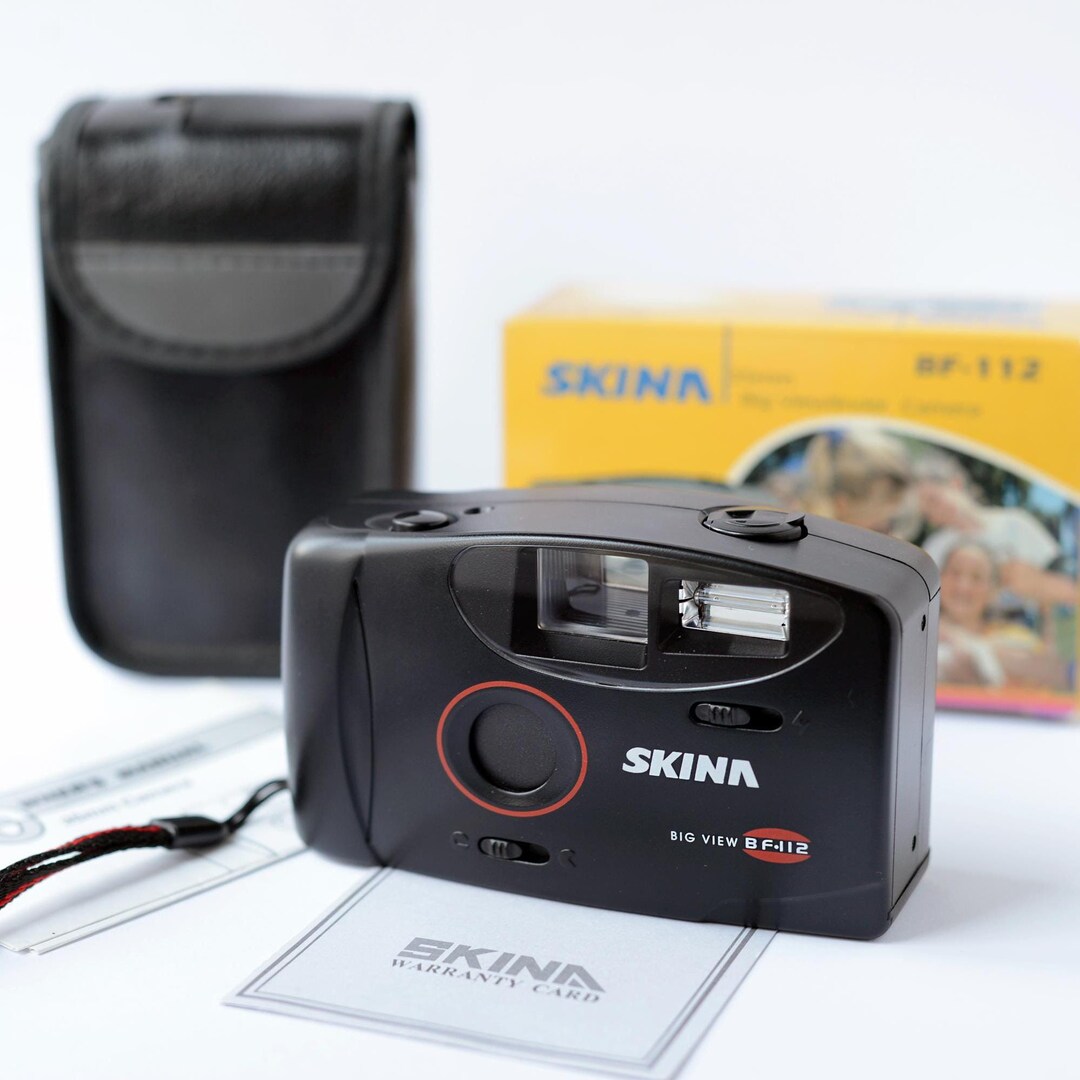 Vintage Skina BF-112 35mm Film Camera - With Box & Case - Etsy