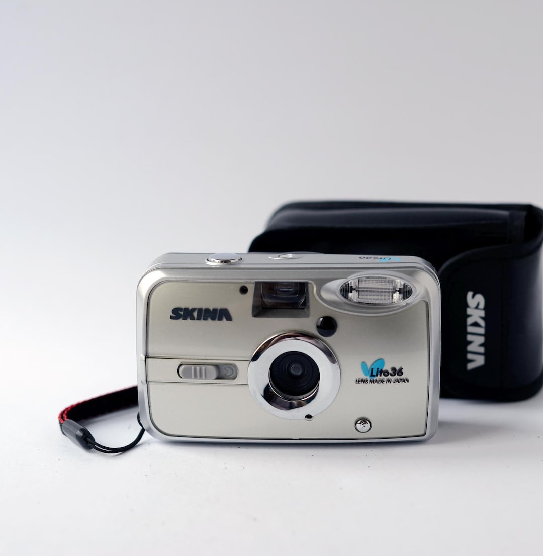Vintage 35mm Film Compact Point and Shoot Camera Skina Lito 36 - Etsy