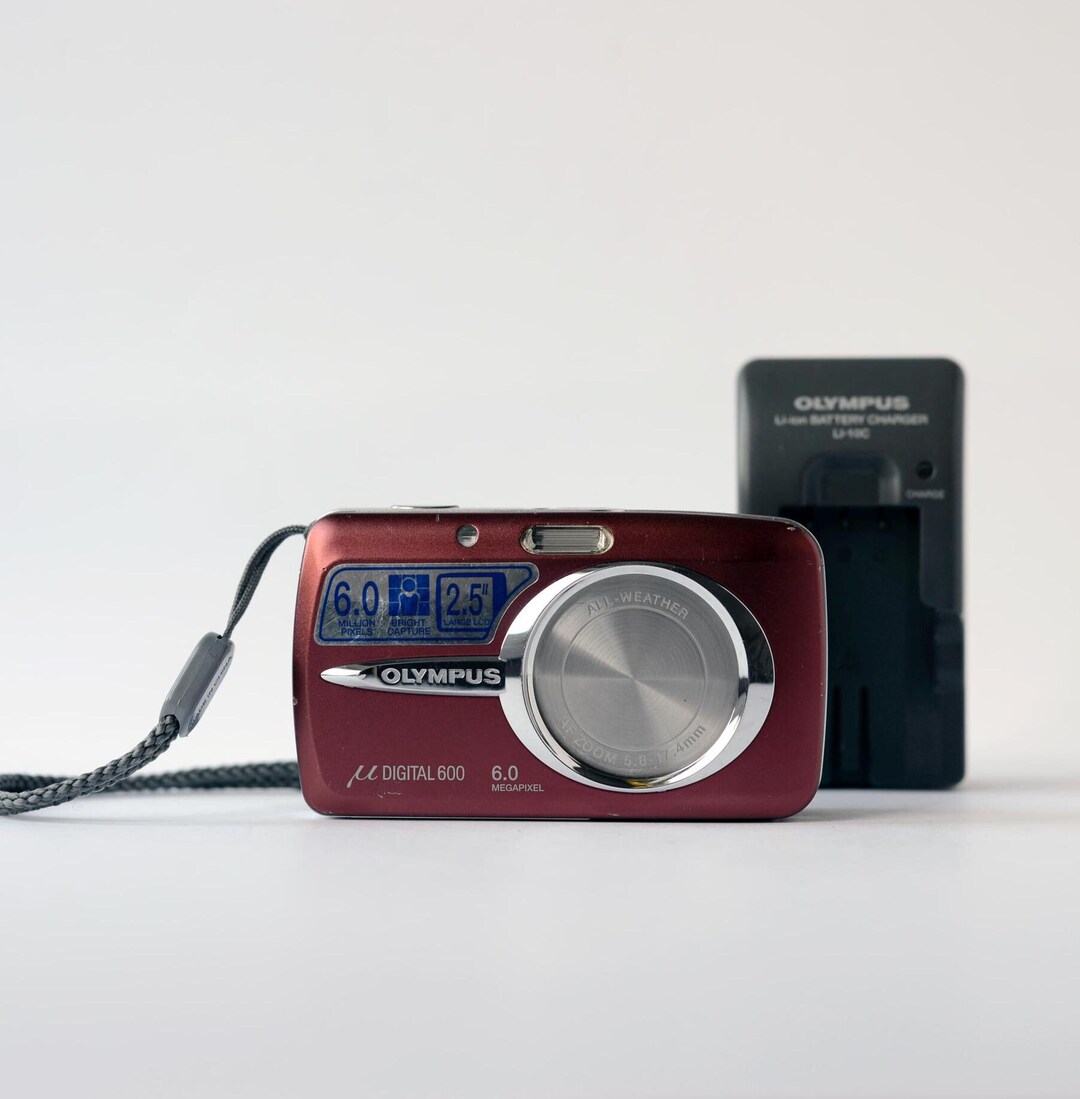 Olympus MJU 600 Digital Compact Camera With 6.0 Mega Pixels - Etsy