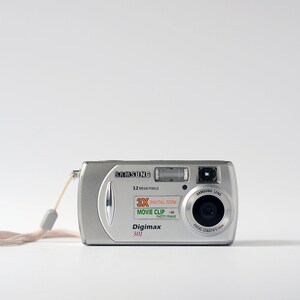 Vintage Digital Compact Point and Shoot Camera Samsung Digimax 301 With ...