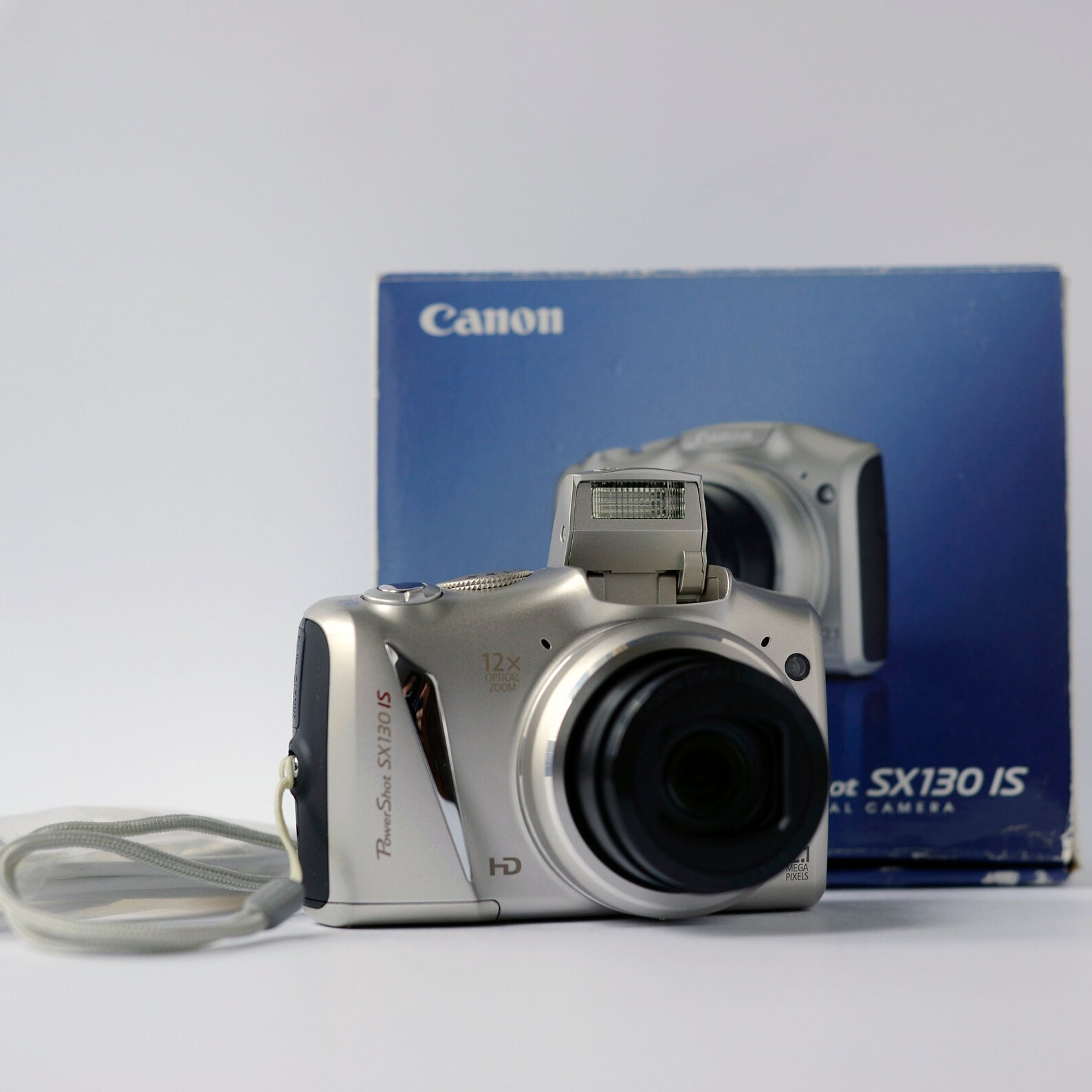 Vintage Digital Compact Point and Shoot Camera Canon Powershot SX130 ...