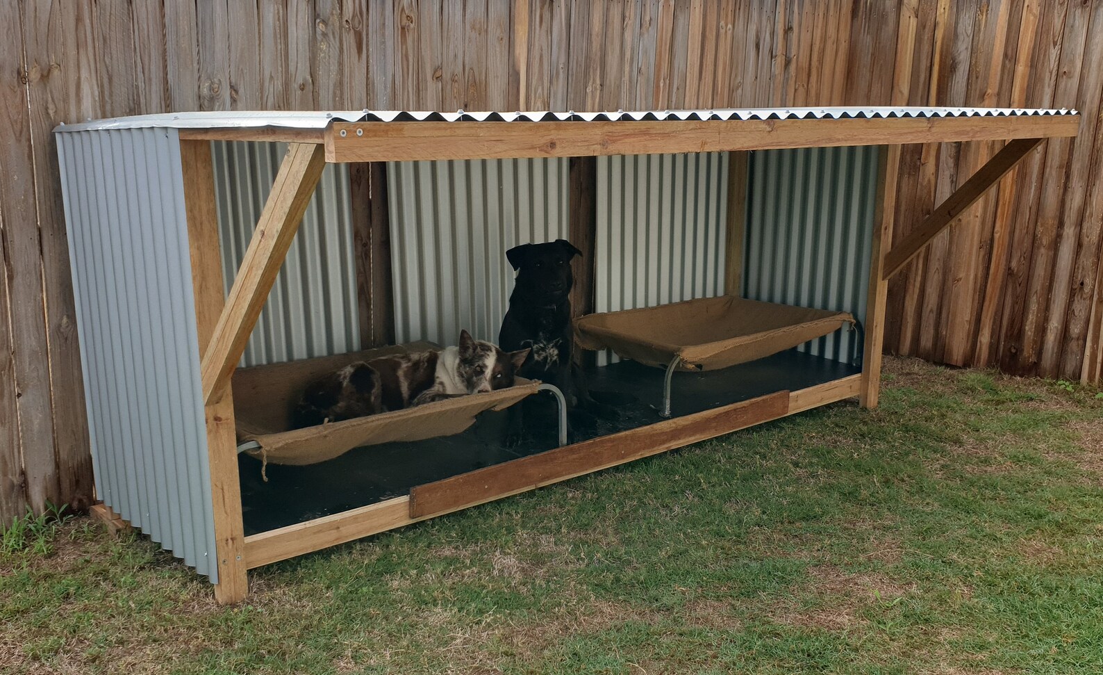 DOUBLE DOG KENNEL - Diy Plans - Etsy