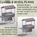 DIY PLANS for Full-size Wooden Candy Cart - Dimensions in Mm and Inches ...