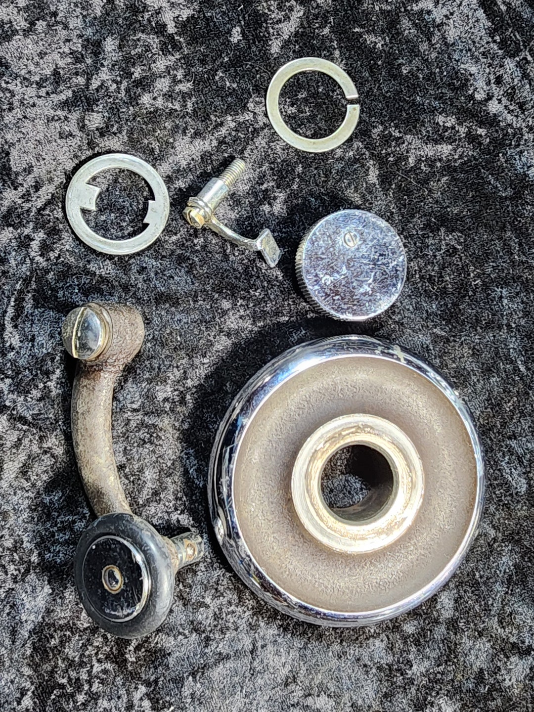 National Rotary Sewing Machine Bobbin Winder, Hand Wheel, Washer, Screw ...